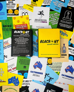 Blackout Drinking Card Games